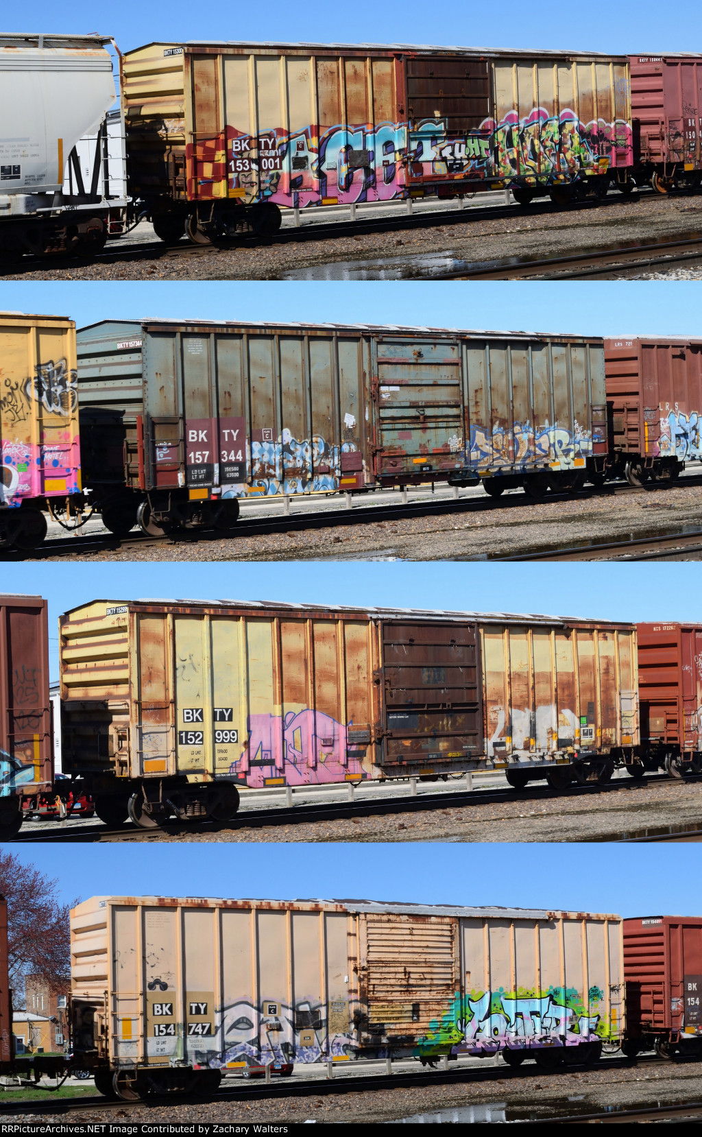 BKTY Boxcars